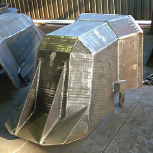Reclaimer Wheel Buckets - Welding Alloys