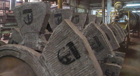 Sinter crushers - Welding Alloys