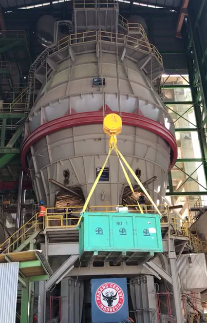Hardfacing of world’s largest FLSmidth Raw Mill OK54-6, a success story ...