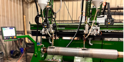 Une autre Roll Cladder pour un client aux États-Unis - Welding Alloys