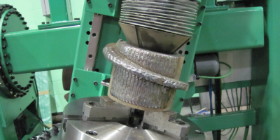 Screwflight Machine for Precision Screw Cladding | Welding Alloys